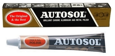 AUTOSOL GVL0400 (Solvol) Metal Polish - Paste Tube - 75ml – Figaro Spares